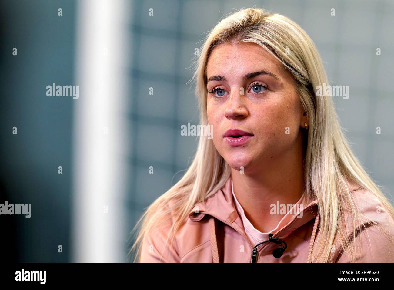 England's Alessia Russo during a media day at St. George's Park, Burton ...