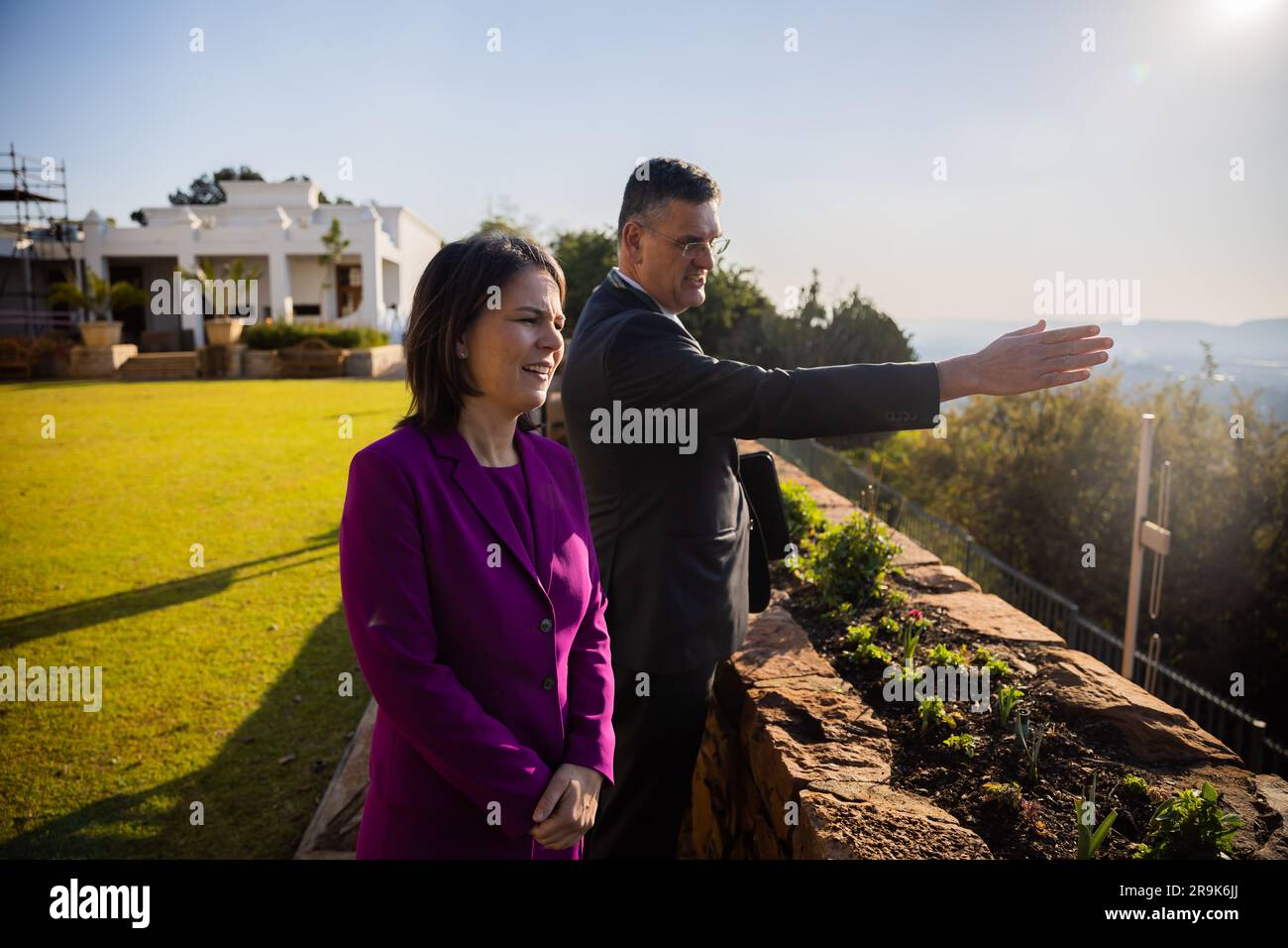 Pretoria, South Africa. 27th June, 2023. Annalena Baerbock (Bündnis 90 ...