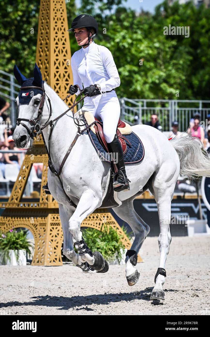 Jessica SPRINGSTEEN of United States riding Naomi van het Keizershof ...