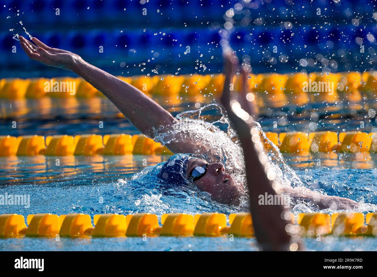 Max Robert Litchfield of Great Britain competes in the 400m Freestyle ...