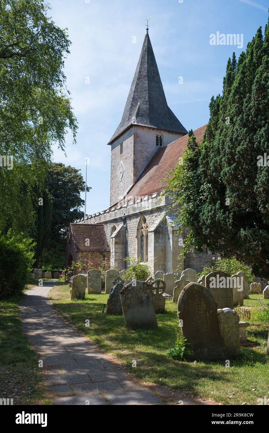 Exterior of Holy Trinity Church, a Grade l listed Anglican church. Some ...
