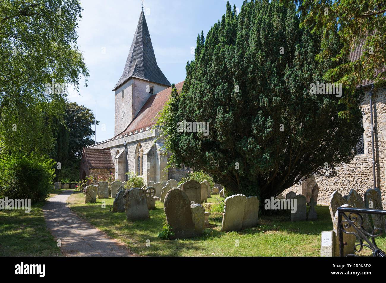 Exterior of Holy Trinity Church, a Grade l listed Anglican church. Some ...