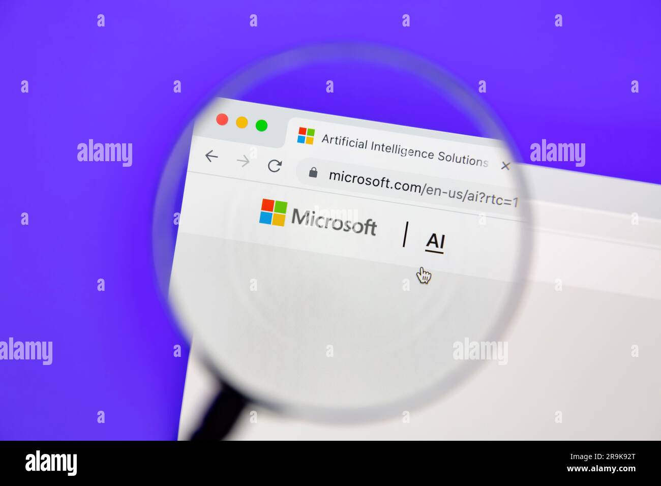 Ostersund, Sweden - Feb 17, 2023: Microsoft AI website. Microsoft ... Ostersund, Sweden - Feb 17, 2023: Microsoft AI website. Microsoft ...
