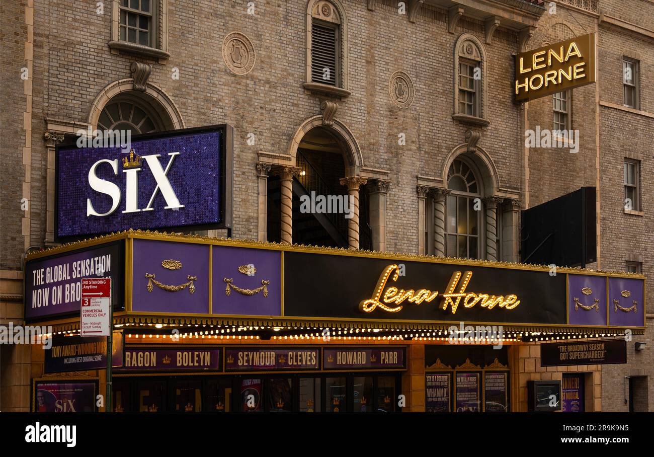 Six the musical on broadway hi-res stock photography and images - Alamy