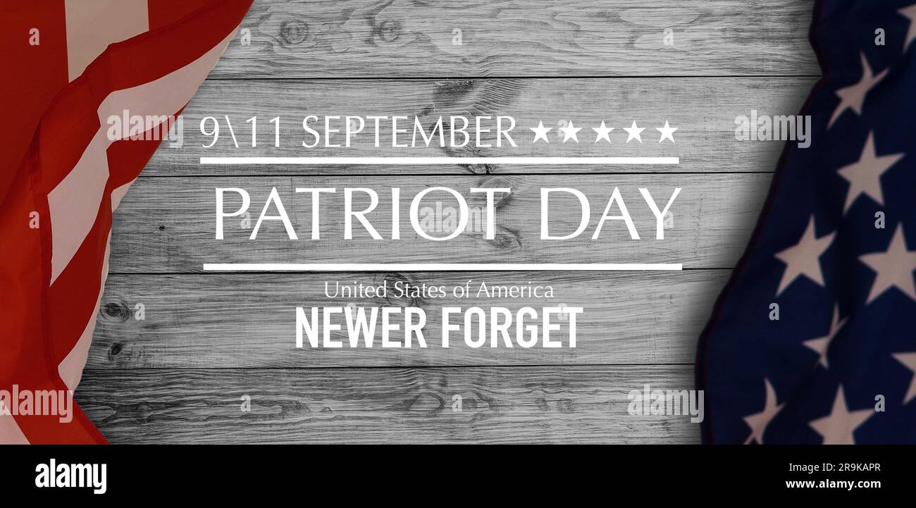 Patriot Day September 11 9 USA banner - United States flag or merican ...