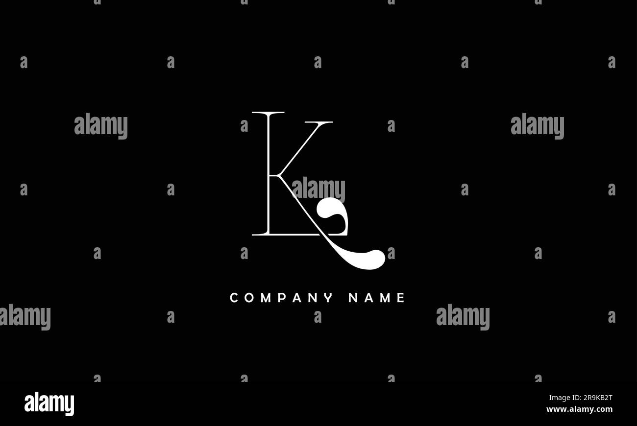 Kl Lk Abstract Letters Logo Monogram Stock Vector Image And Art Alamy