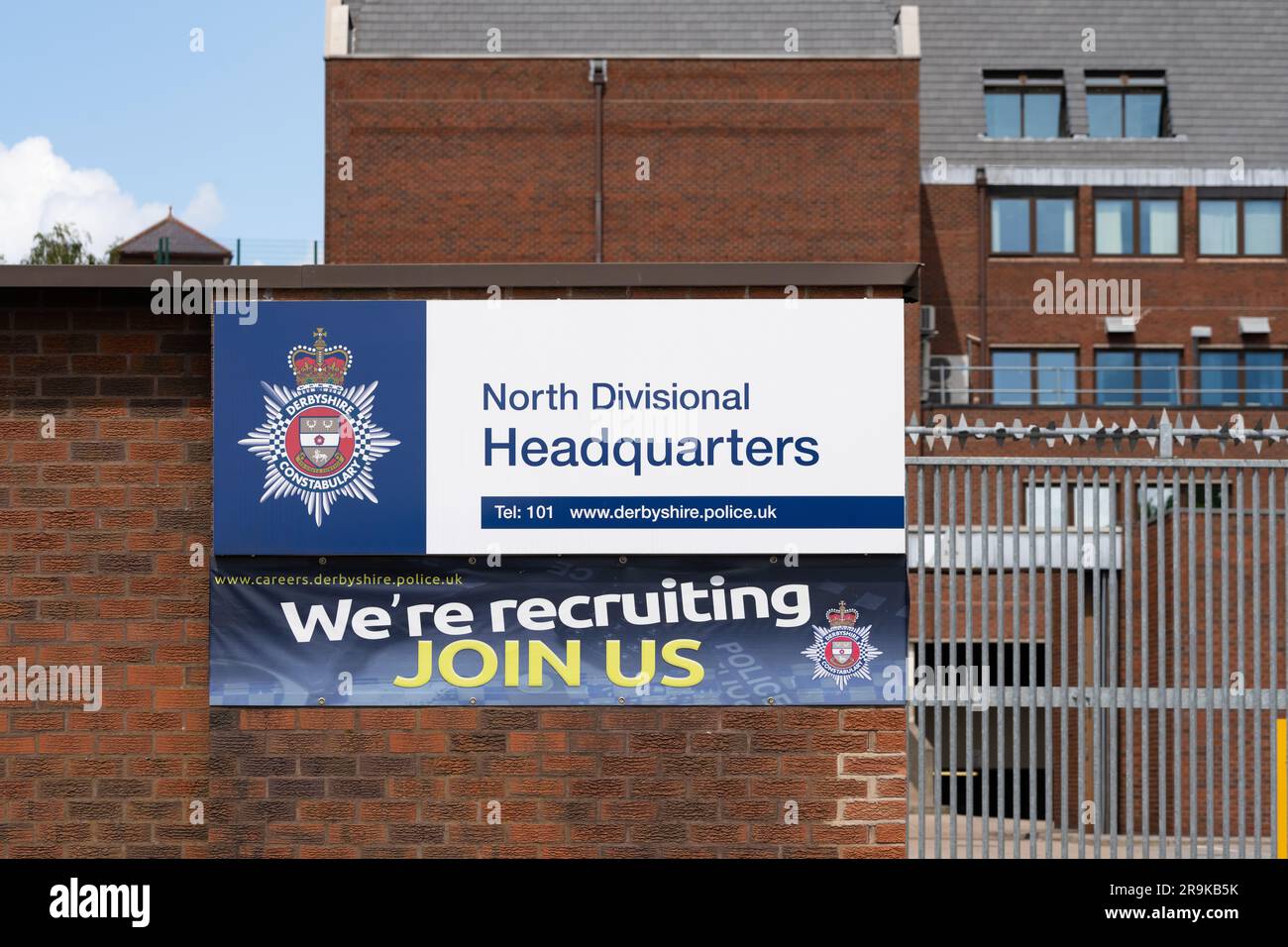 Chesterfield police station and Derbyshire Police North Divisional ...
