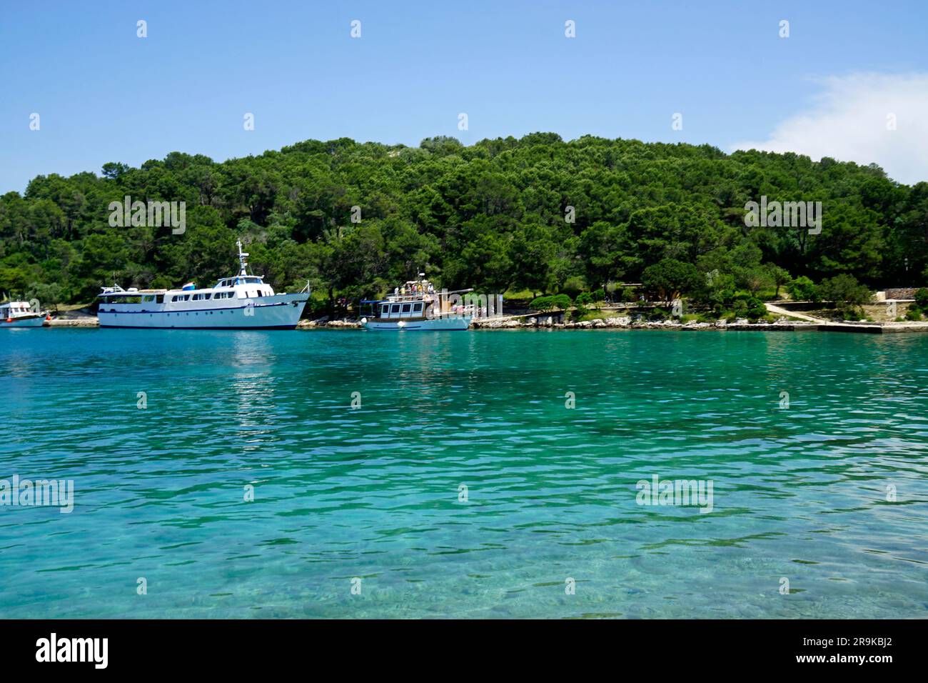 coastal labdscape in dalmatia in croatia Stock Photo - Alamy