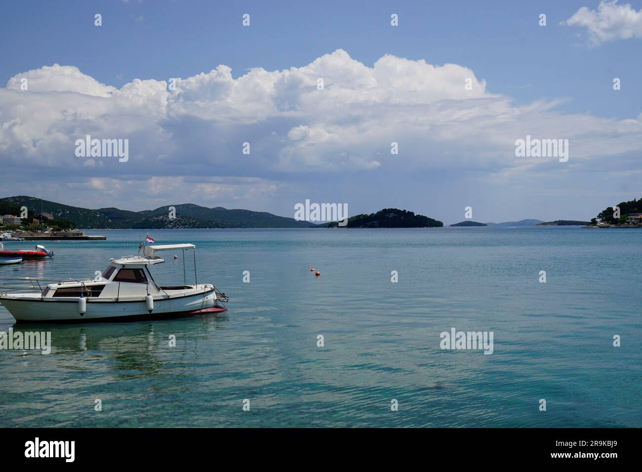 coastal labdscape in dalmatia in croatia Stock Photo - Alamy