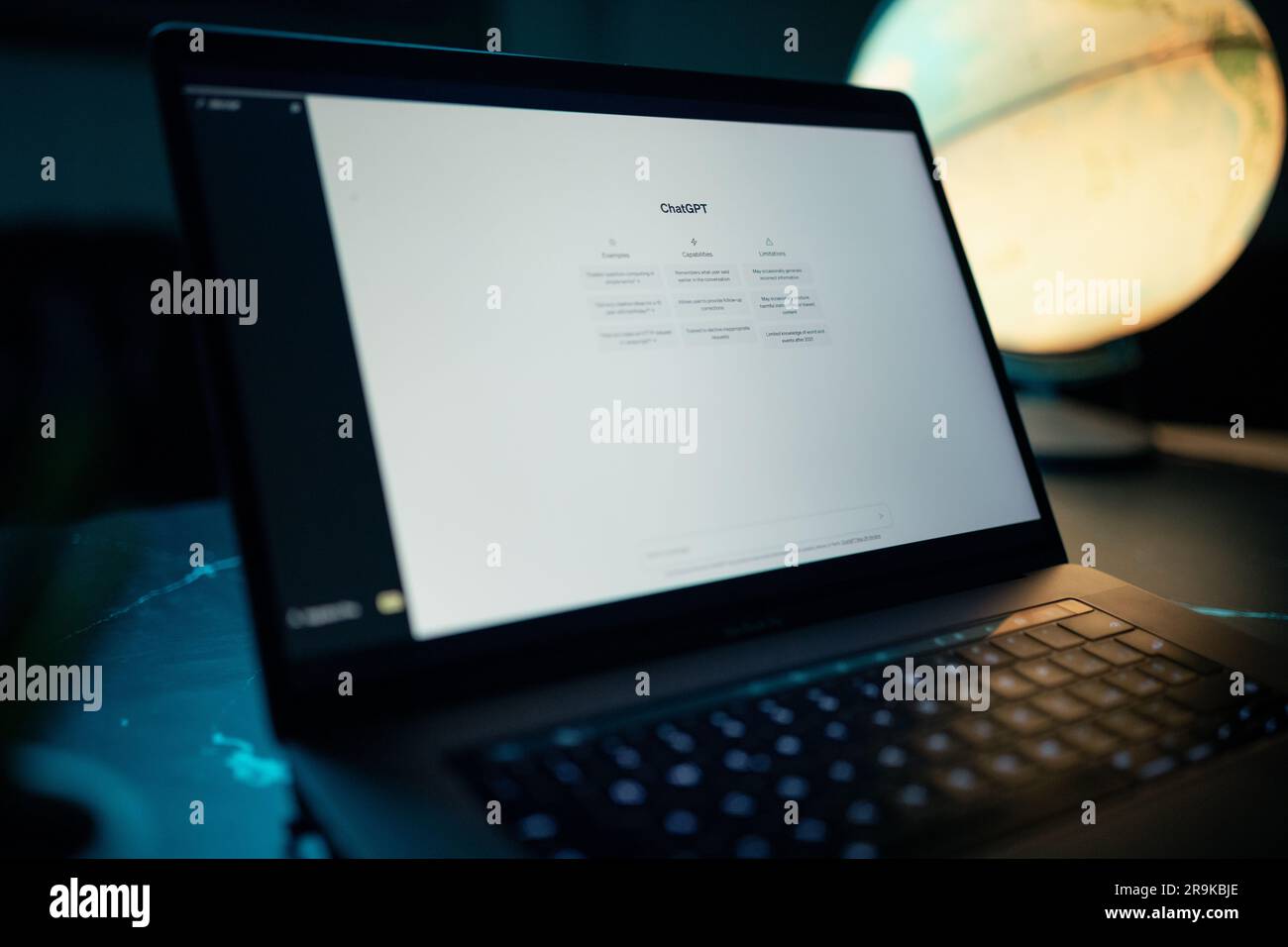 ChatGPT Web App ChatGPT Web App Stock Photo - Alamy