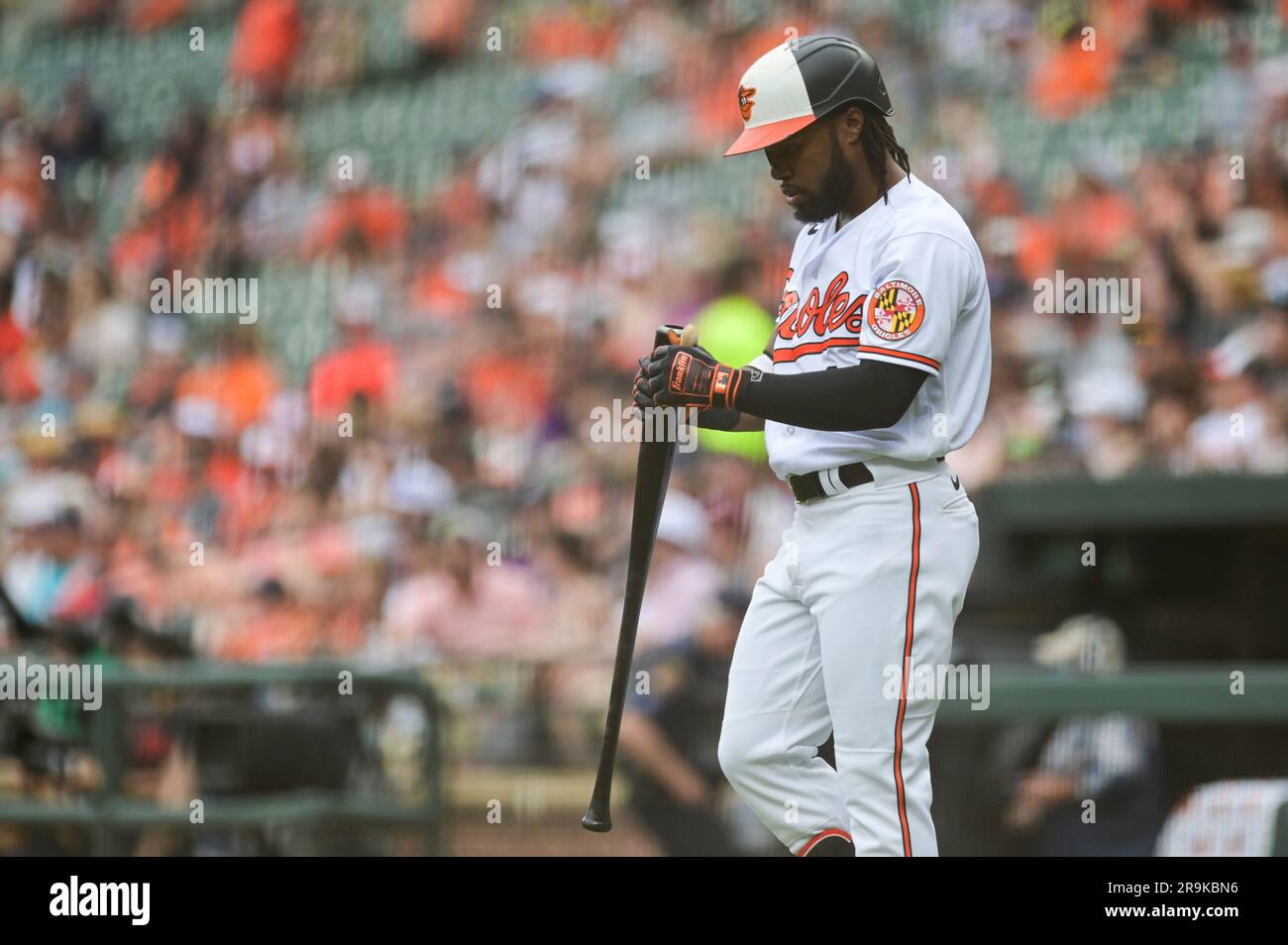 Baltimore Orioles' Cedric Mullins during a baseball game, Sunday, June ...
