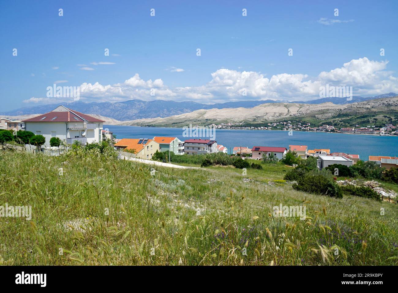 coastal landscape in dalmatia in northern croatia Stock Photo - Alamy