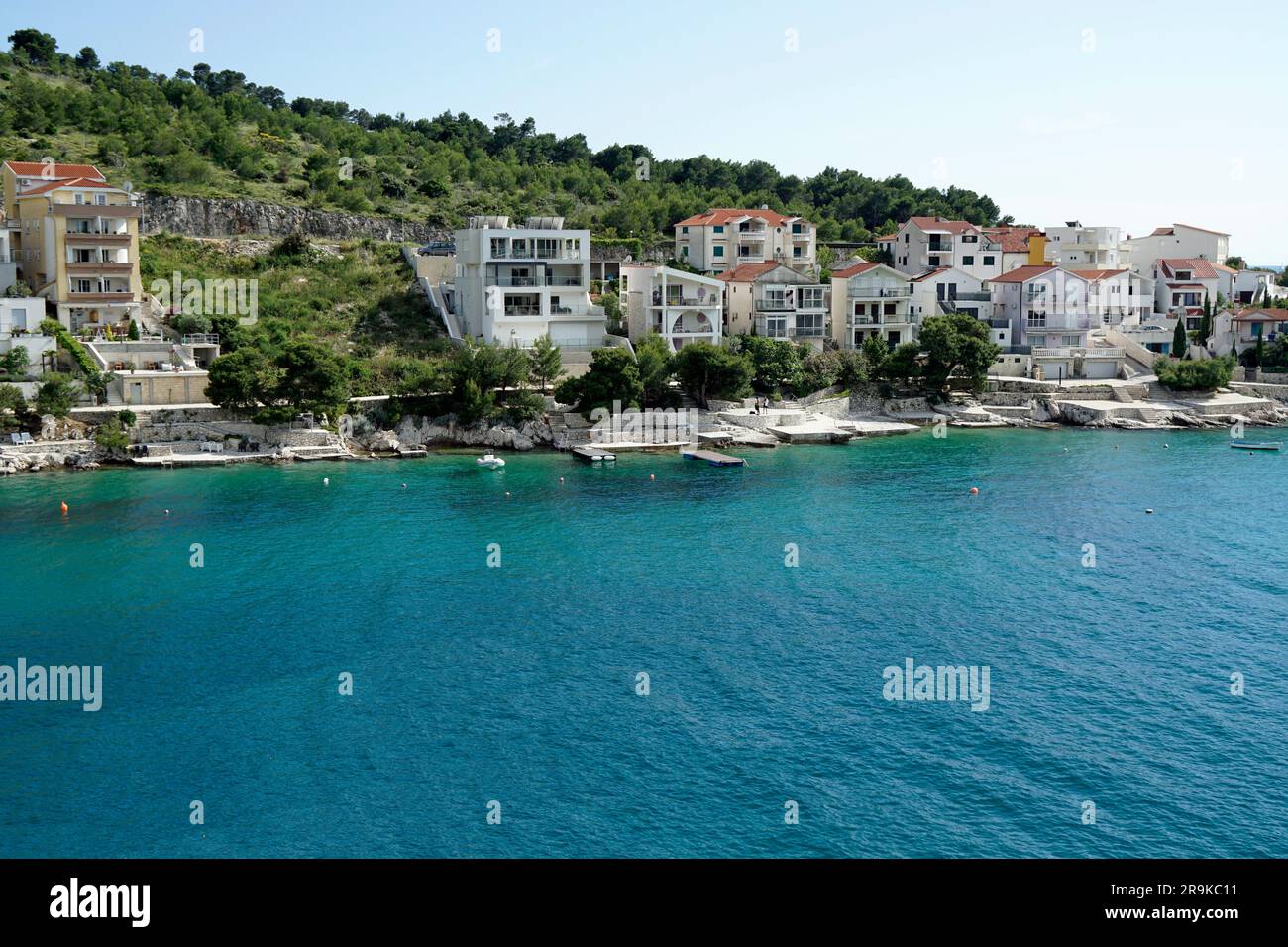 coastal landscape in dalmatia in northern croatia Stock Photo - Alamy