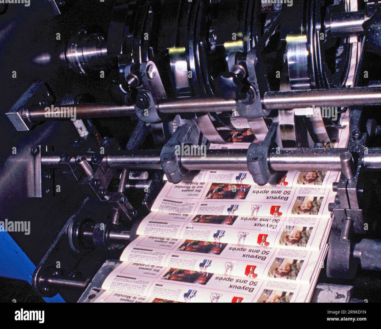 printing daily newspaper, France Stock Photo - Alamy