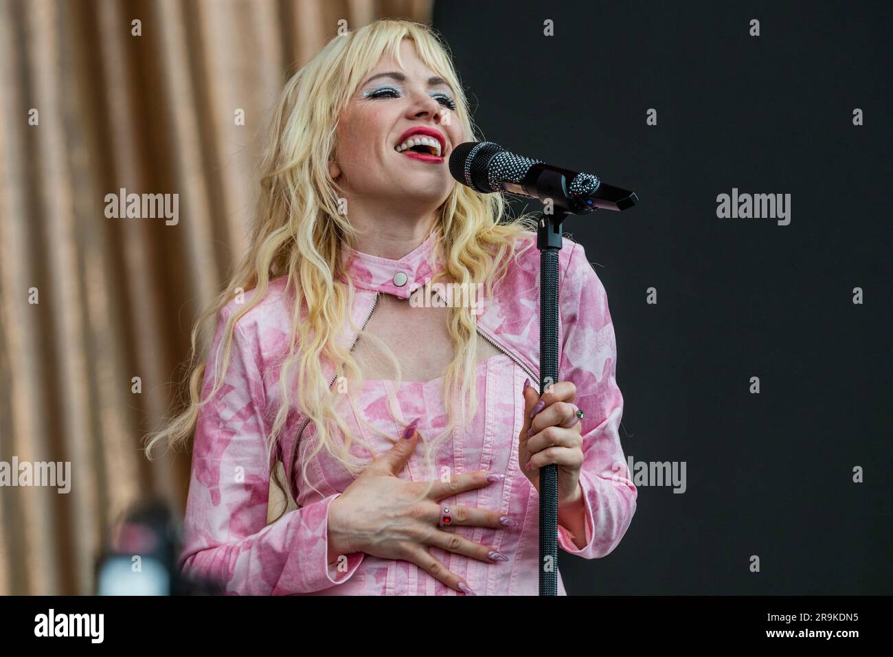 Carly Rae Jepsen plays the Other Stage - Friday at the 2023 Glastonbury ...