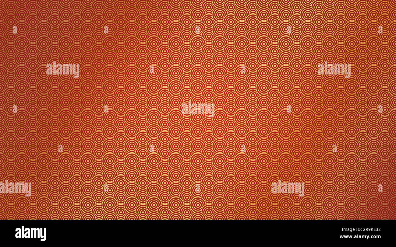 Luxury japanese circle pattern. Traditional asian motif Stock Vector ...