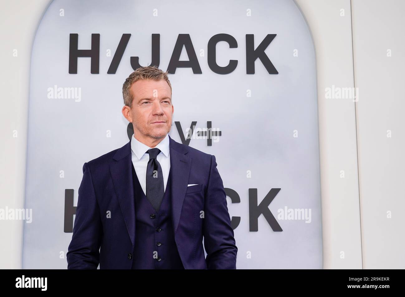 Max Beesley attends the Hijack premiere, in London, Tuesday, June 27 ...