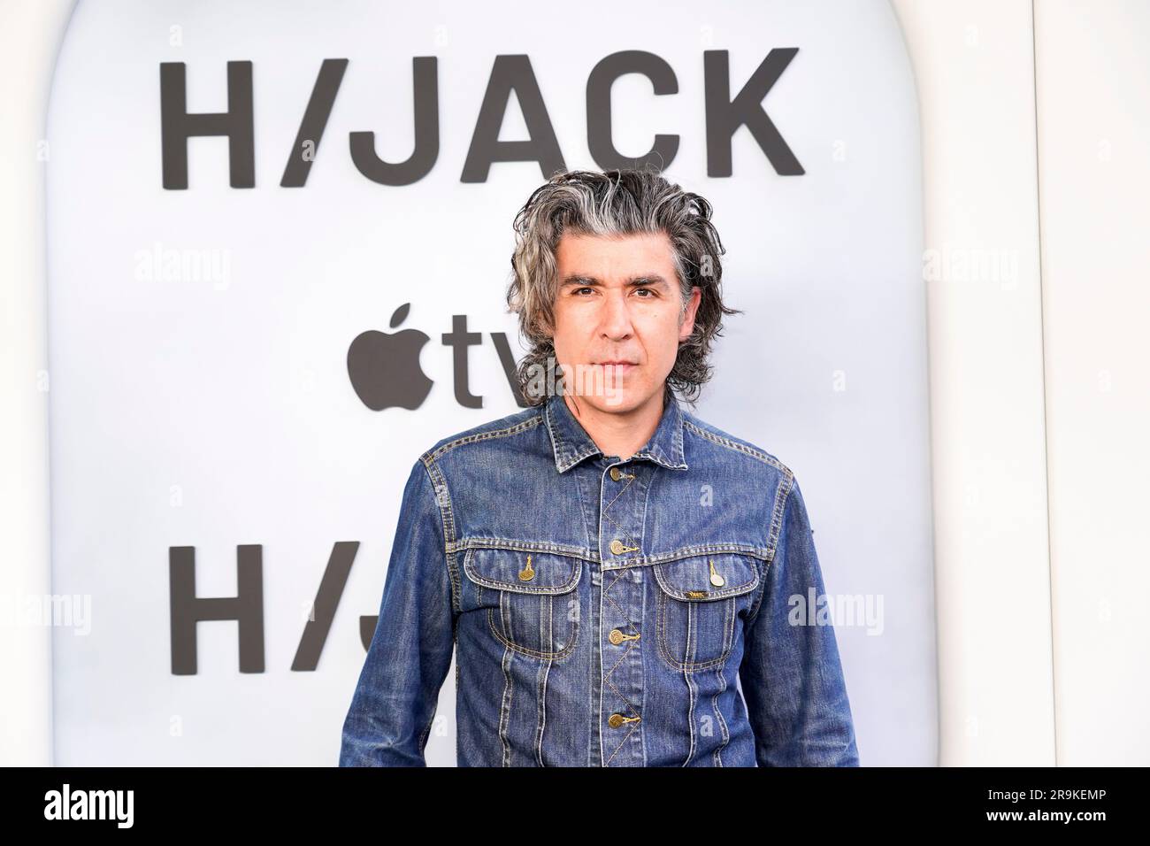 James Lance attends the Hijack premiere, in London, Tuesday, June 27 ...