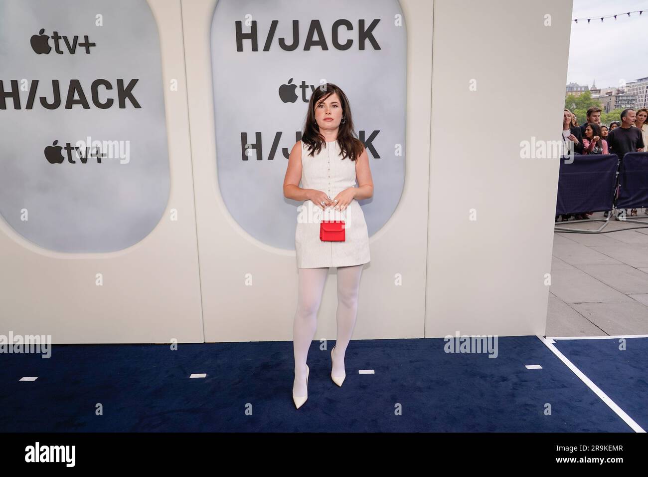 Aimée Kelly attends the Hijack premiere, in London, Tuesday, June 27 ...
