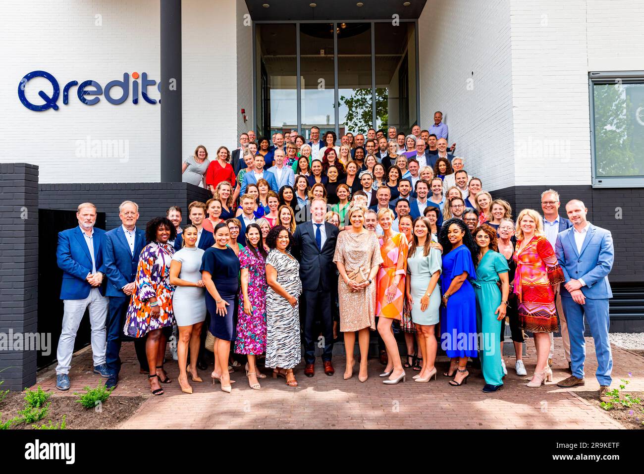 Queen maxima opens qredits hi-res stock photography and images - Alamy