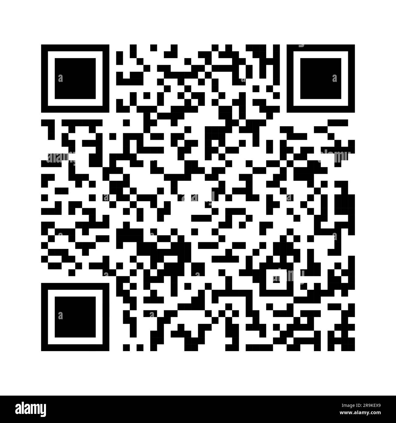 Black white QR code. Quick Response code. Marketing and inventory ...