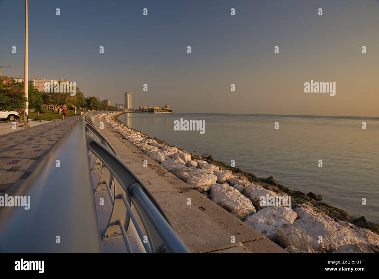 Morning view in Alkhobar Corniche area Saudi Arabia Stock Photo - Alamy