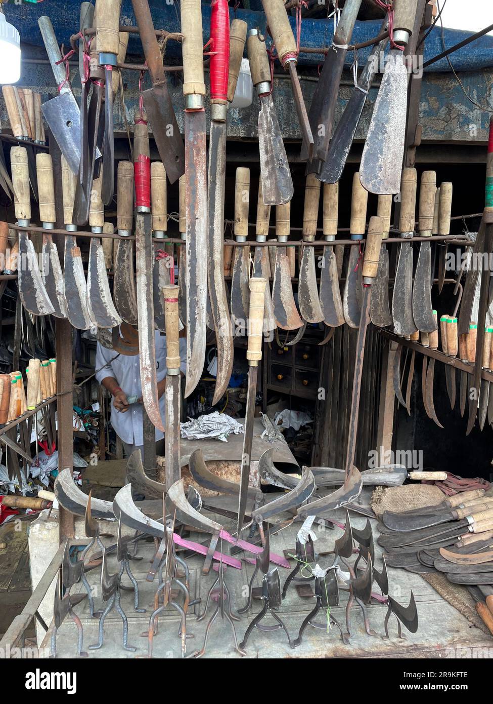 Blacksmiths in Bangladesh are passing busy days making meat-cutting ...