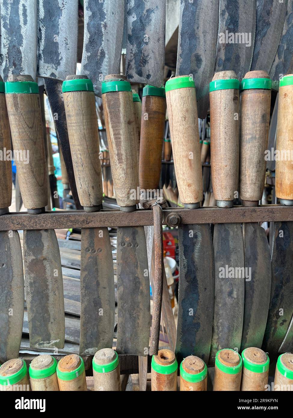 Blacksmiths in Bangladesh are passing busy days making meat-cutting ...