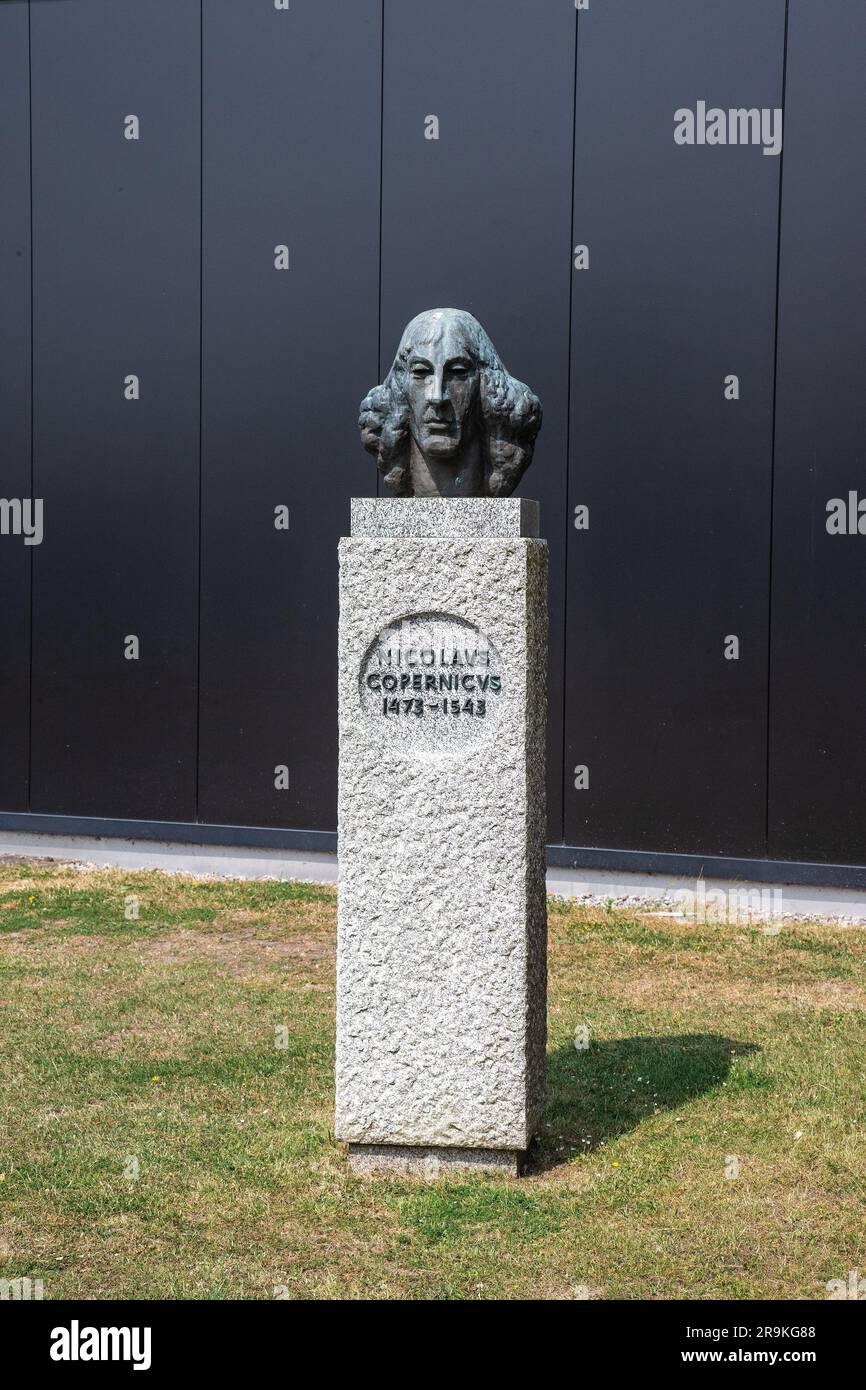 A bust of Nicolaus Copernicus a Polish Renaissance-era mathematician ...