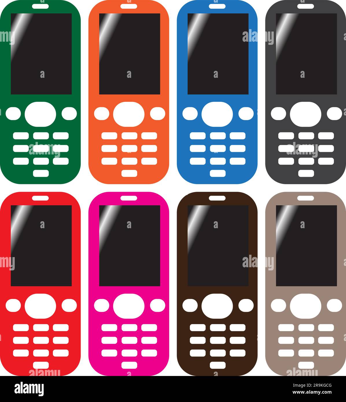 Phone feature Stock Vector Images - Alamy