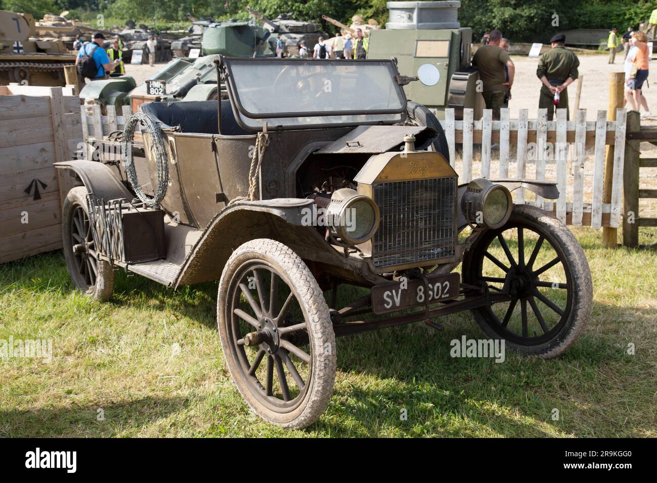 Model T Car used by the US and British armies during World War I ...