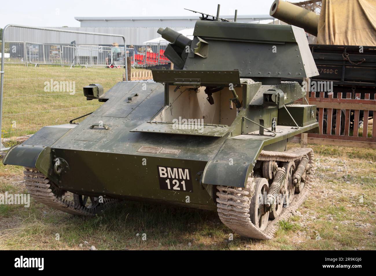 Vickers-Armstrong Light Tank Mk VI, Tankfest 23, Bovington, UK Stock ...