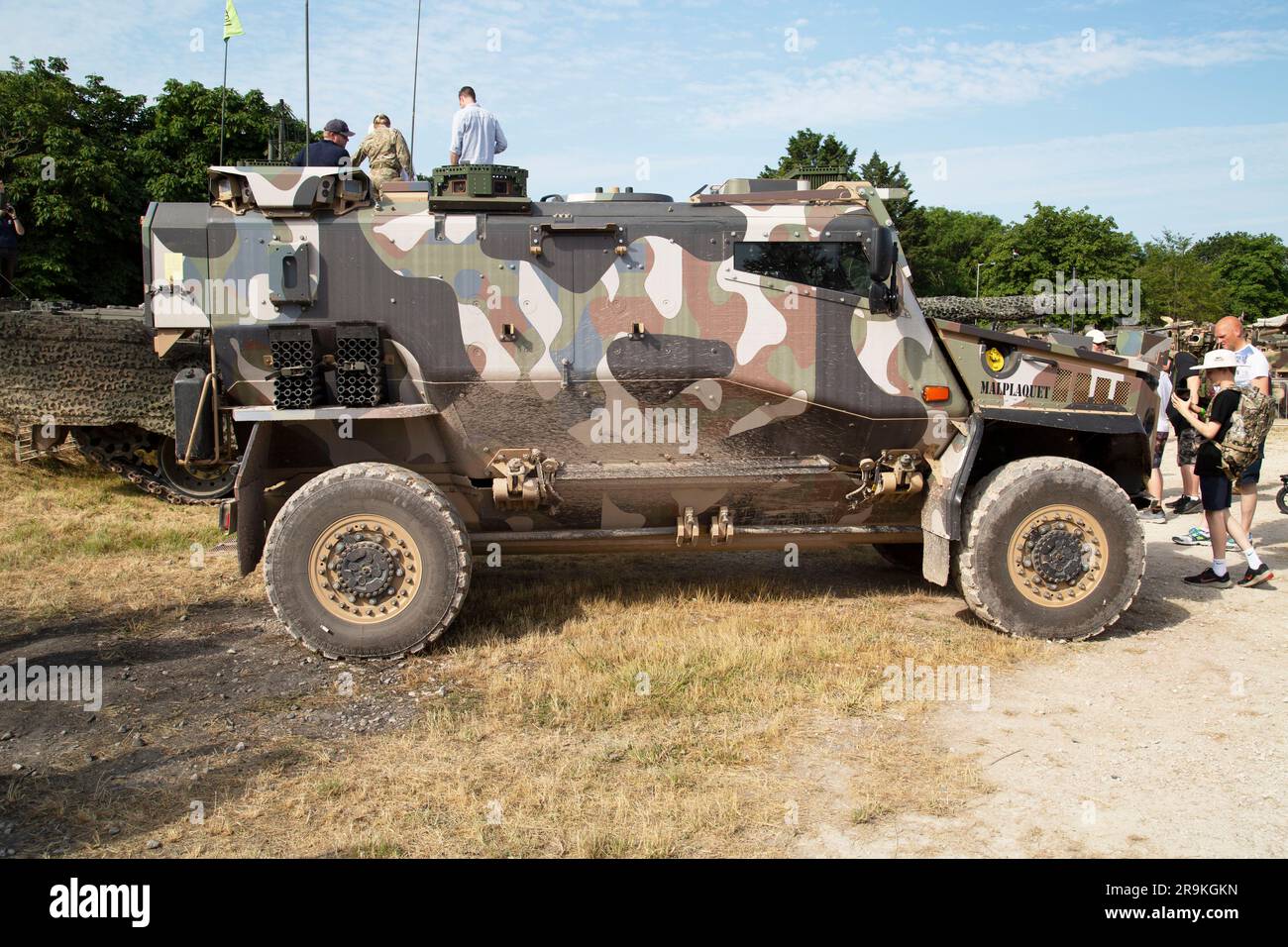 Foxhound Force Protection vehicle (Ocelot), a British Army armoured ...