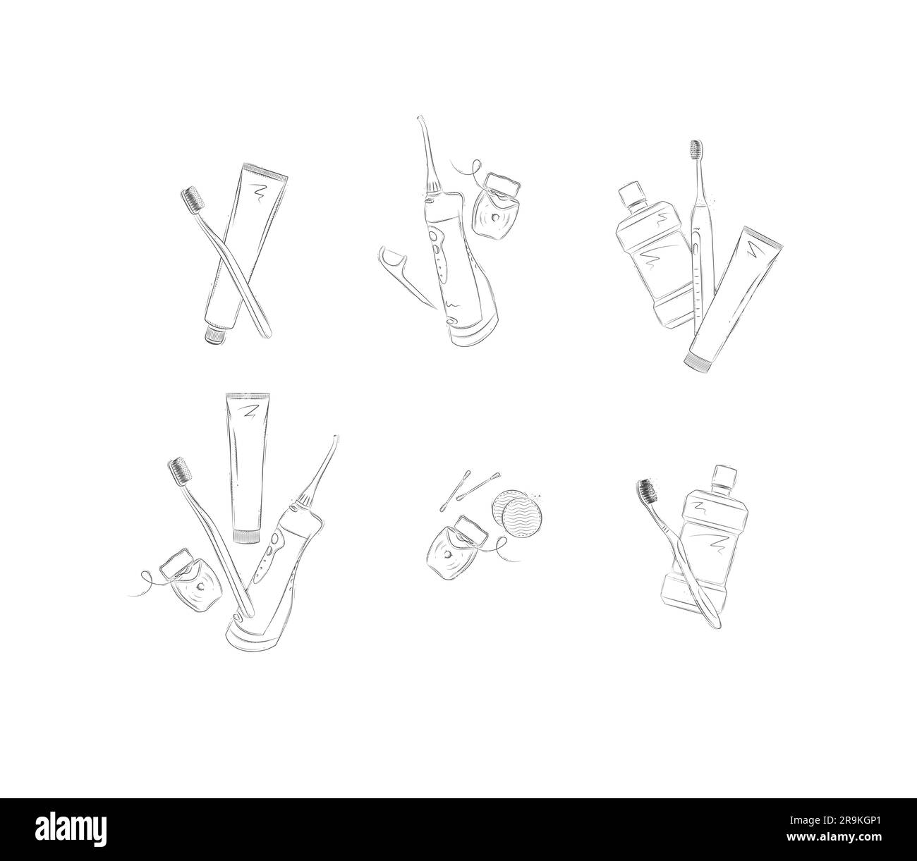 Oral care compositions electric toothbrush, regular toothbrush ...