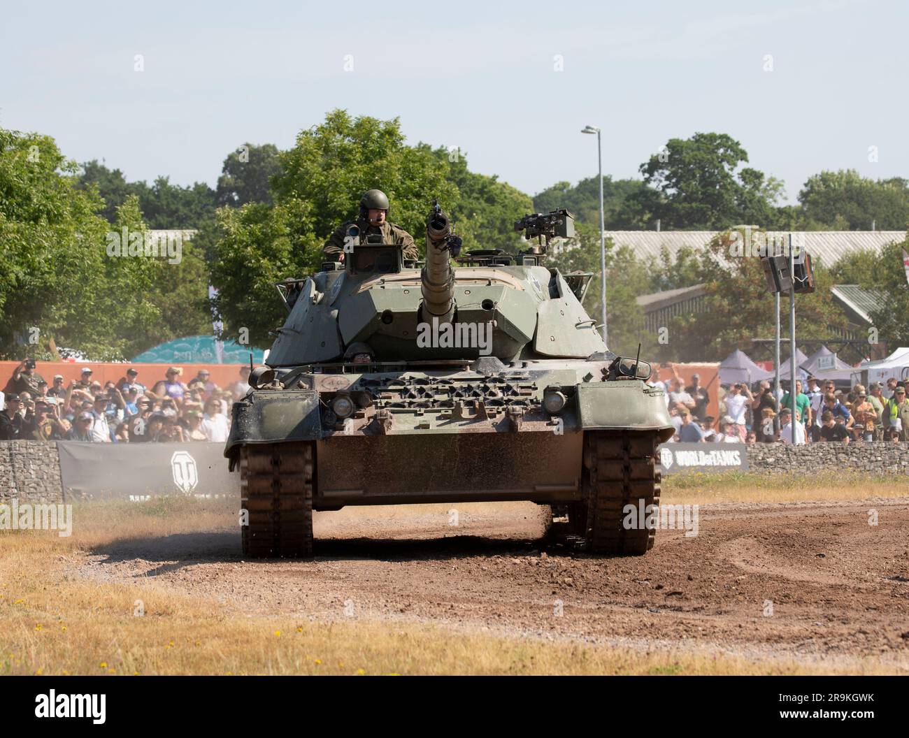 German Leopard 1 Main Battle Tank, Canadian Army. Tankfeast 23 ...