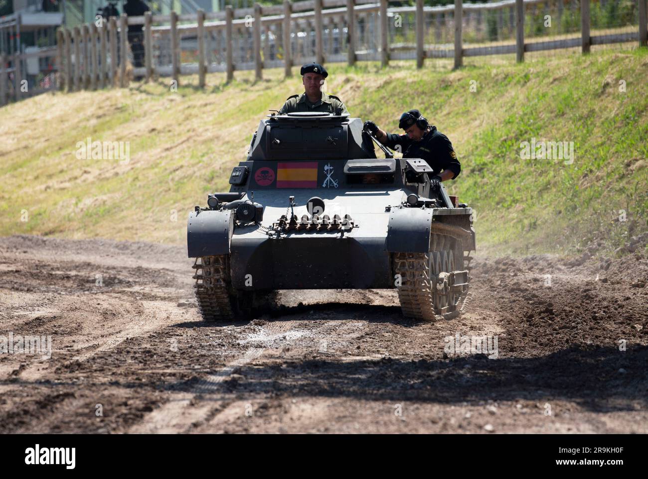 This Panzer I Ausf.A is a full scale, working authentic reproduction of ...