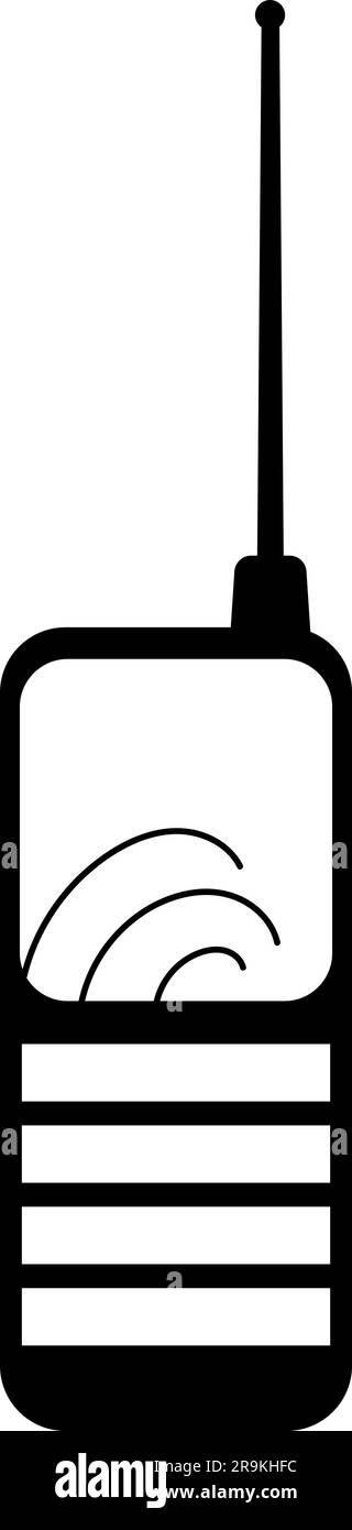 Black and white phone mobile smartphone cell cellular icon transparent ...