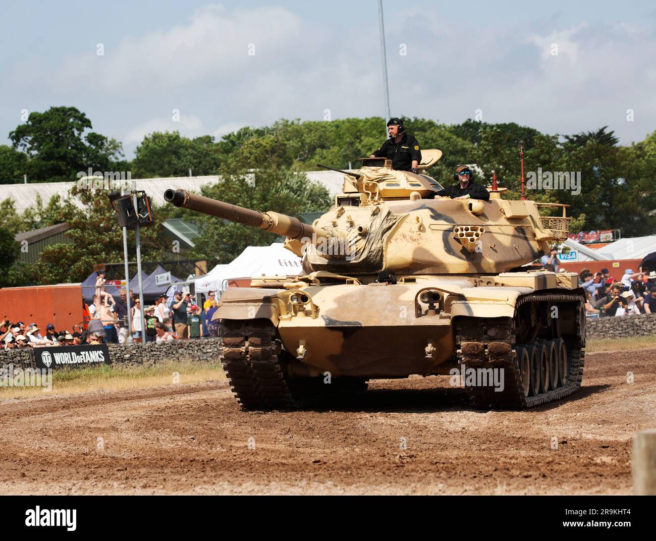 M60 American second-generation main battle tank (MBT), standardized as ...