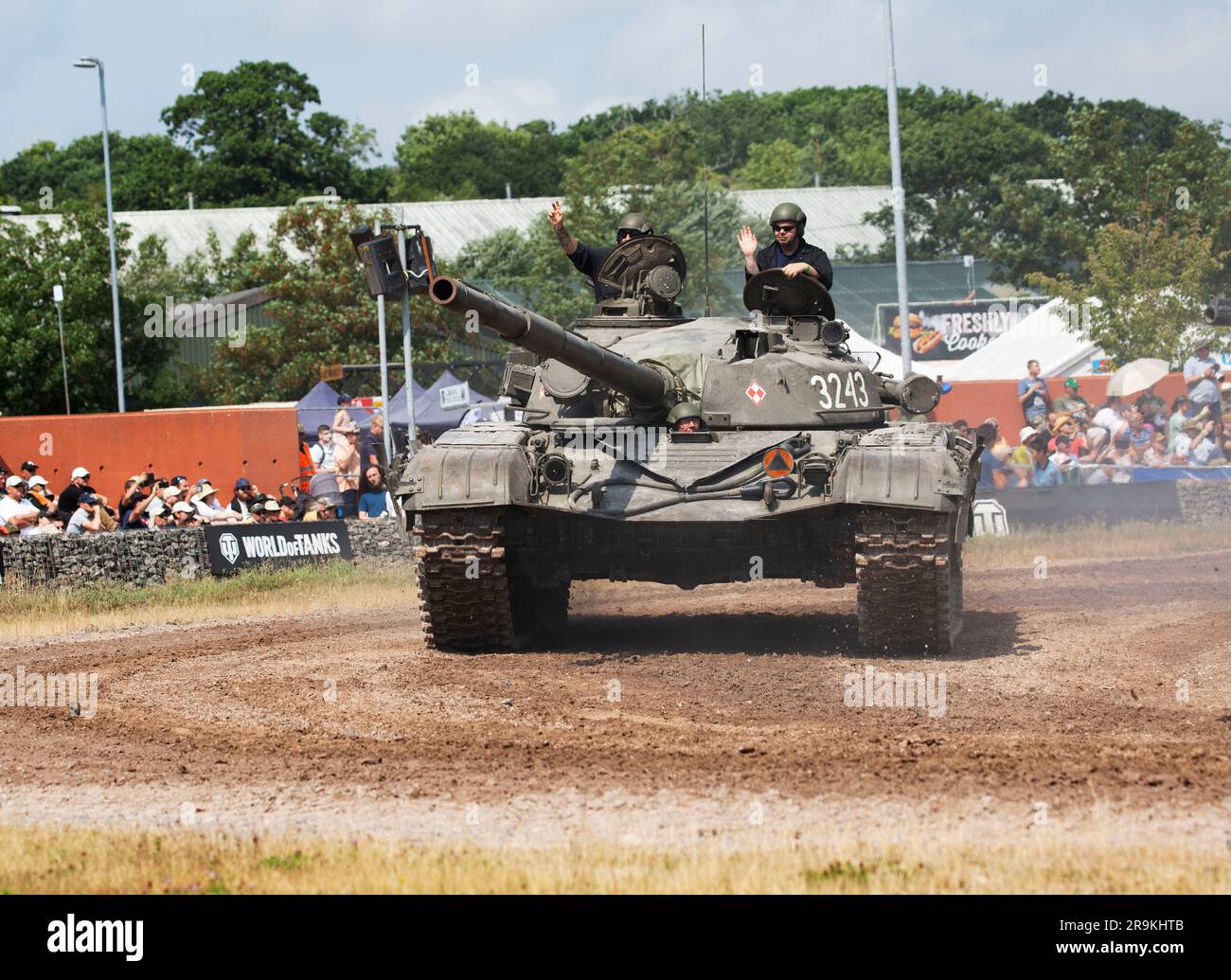 Russian T-72 main battle tank. Tankfeast 23 Bovington Tank Museum, UK ...