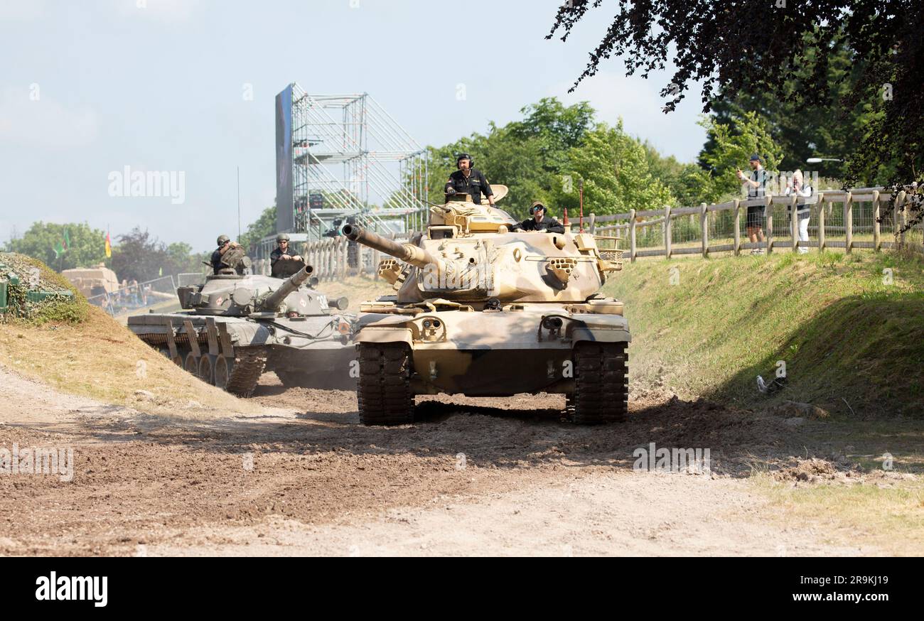 Russian T-72 main battle tank. Tankfeast 23 Bovington Tank Museum, UK ...