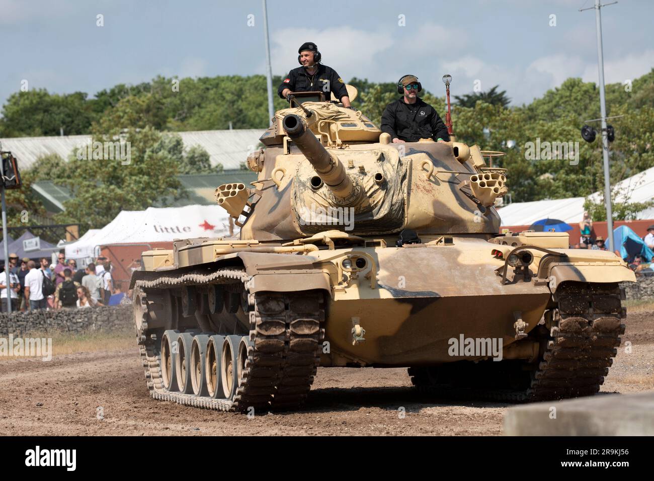 M60 American second-generation main battle tank (MBT), standardized as ...