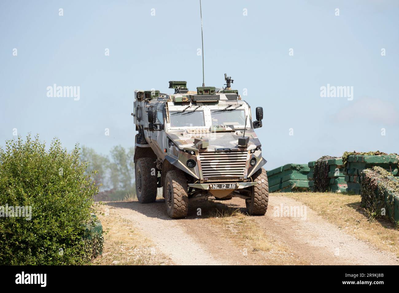 Foxhound Force Protection vehicle (Ocelot), a British Army armoured ...