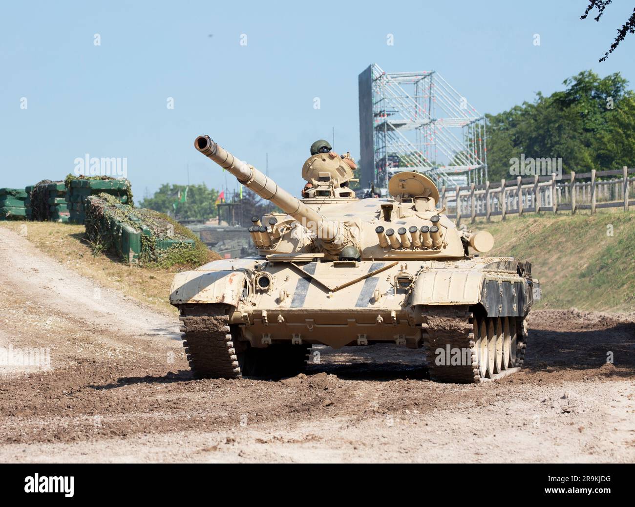 Russian T-72 main battle tank. Tankfest 23 Bovington Tank Museum, UK ...