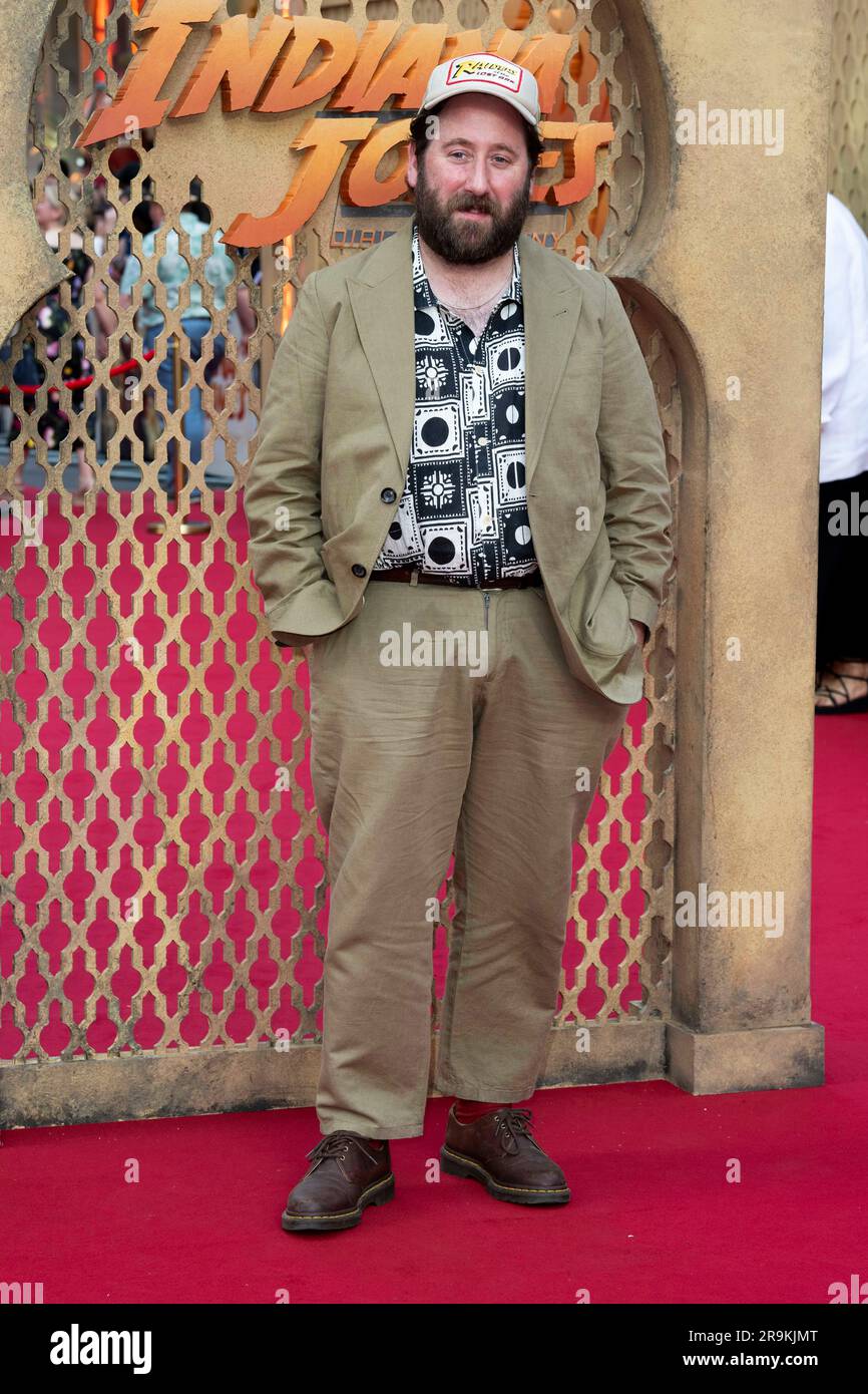 Jim Howick poses for photographers upon arrival at the premiere of the ...
