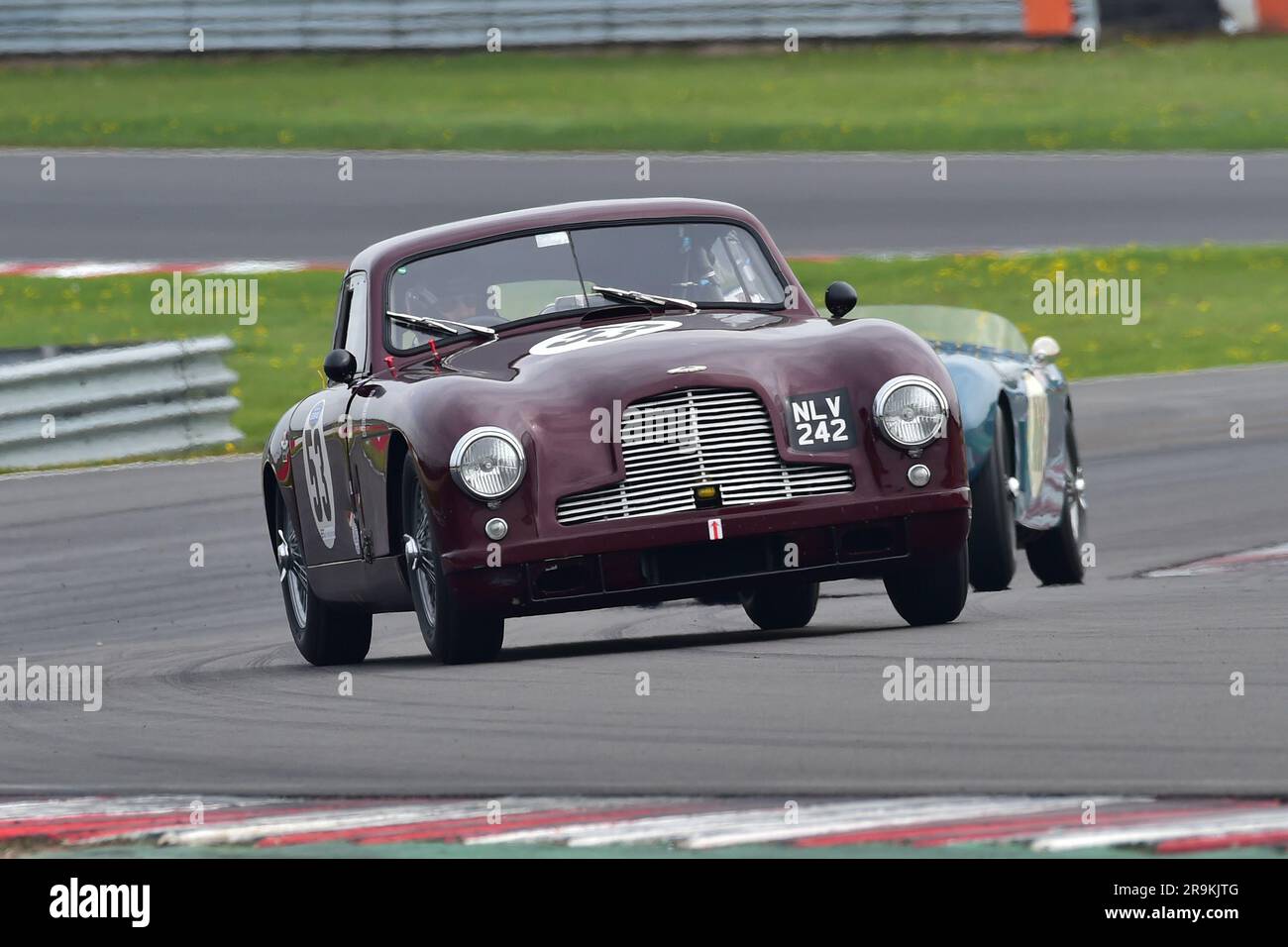 David Reed, Peter Snowdon, Aston Martin DB2, MRL RAC Woodcote Trophy ...