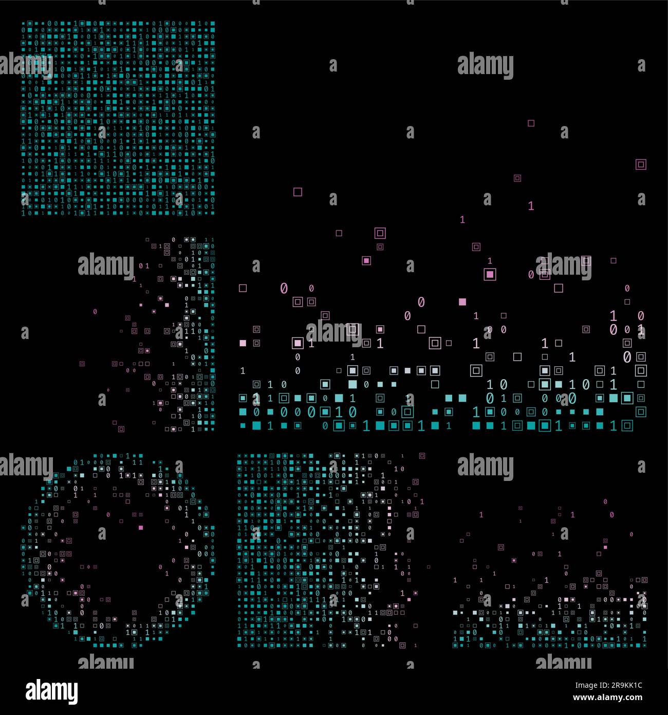 Purple computer background Stock Vector Images - Alamy