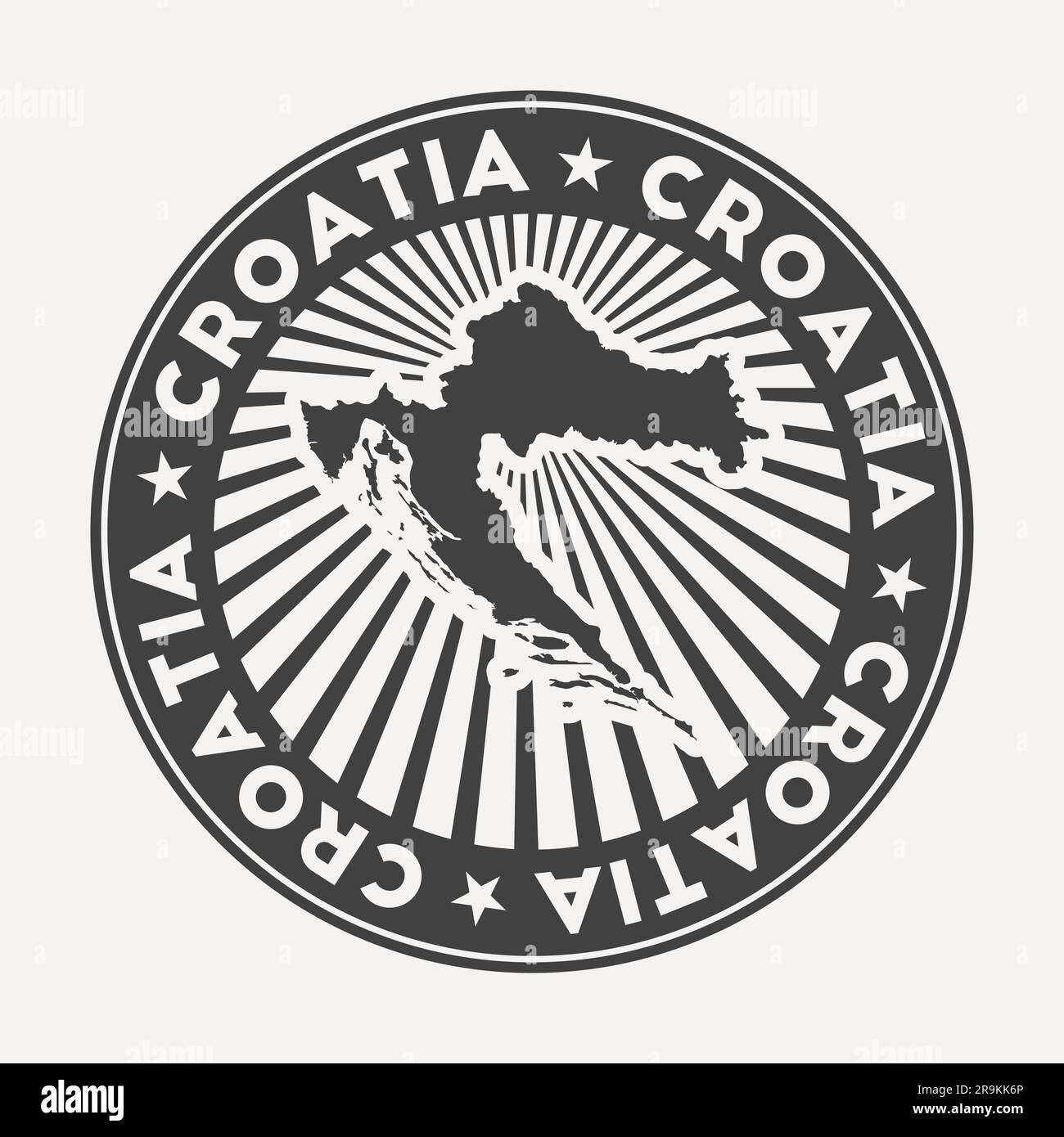 Dubrovnik travel card Stock Vector Images - Alamy