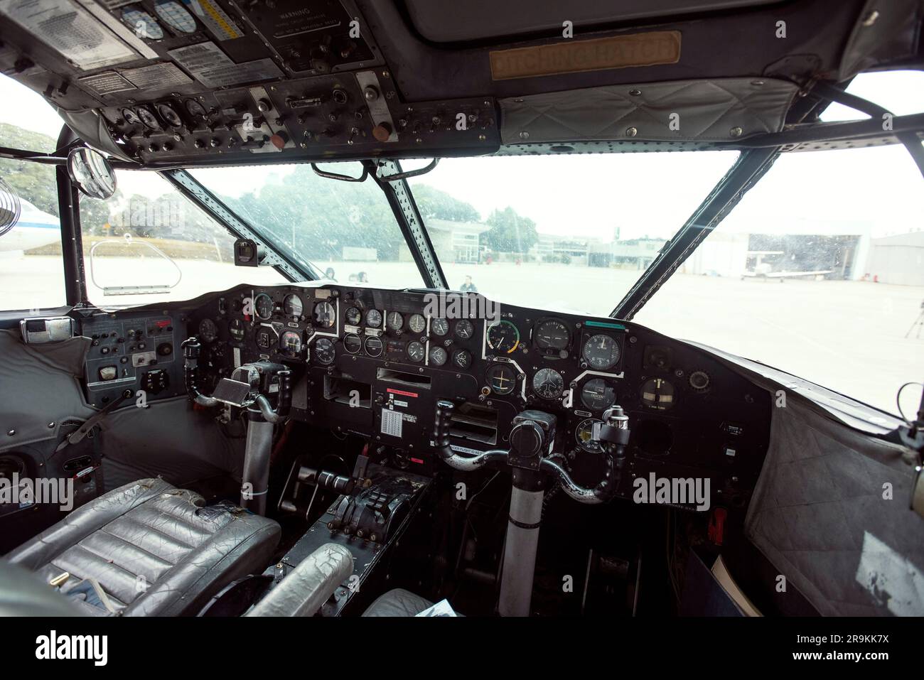 The inside view of the Short Skyvan, which used to be the PA-51 of the ...