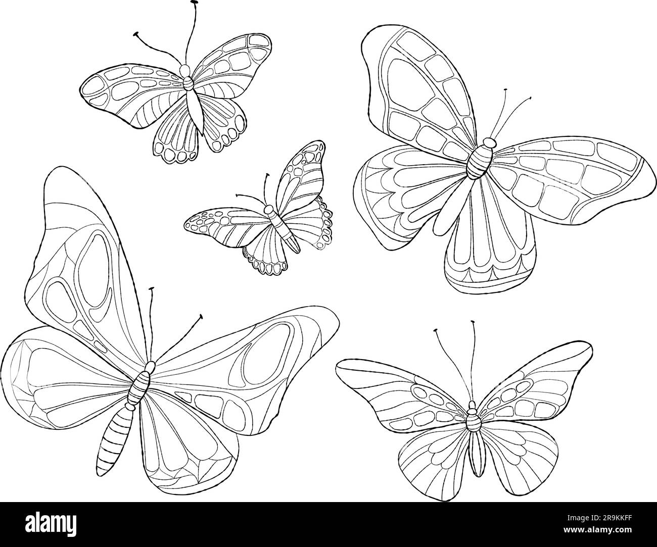 Flying Insect Coloring Pages