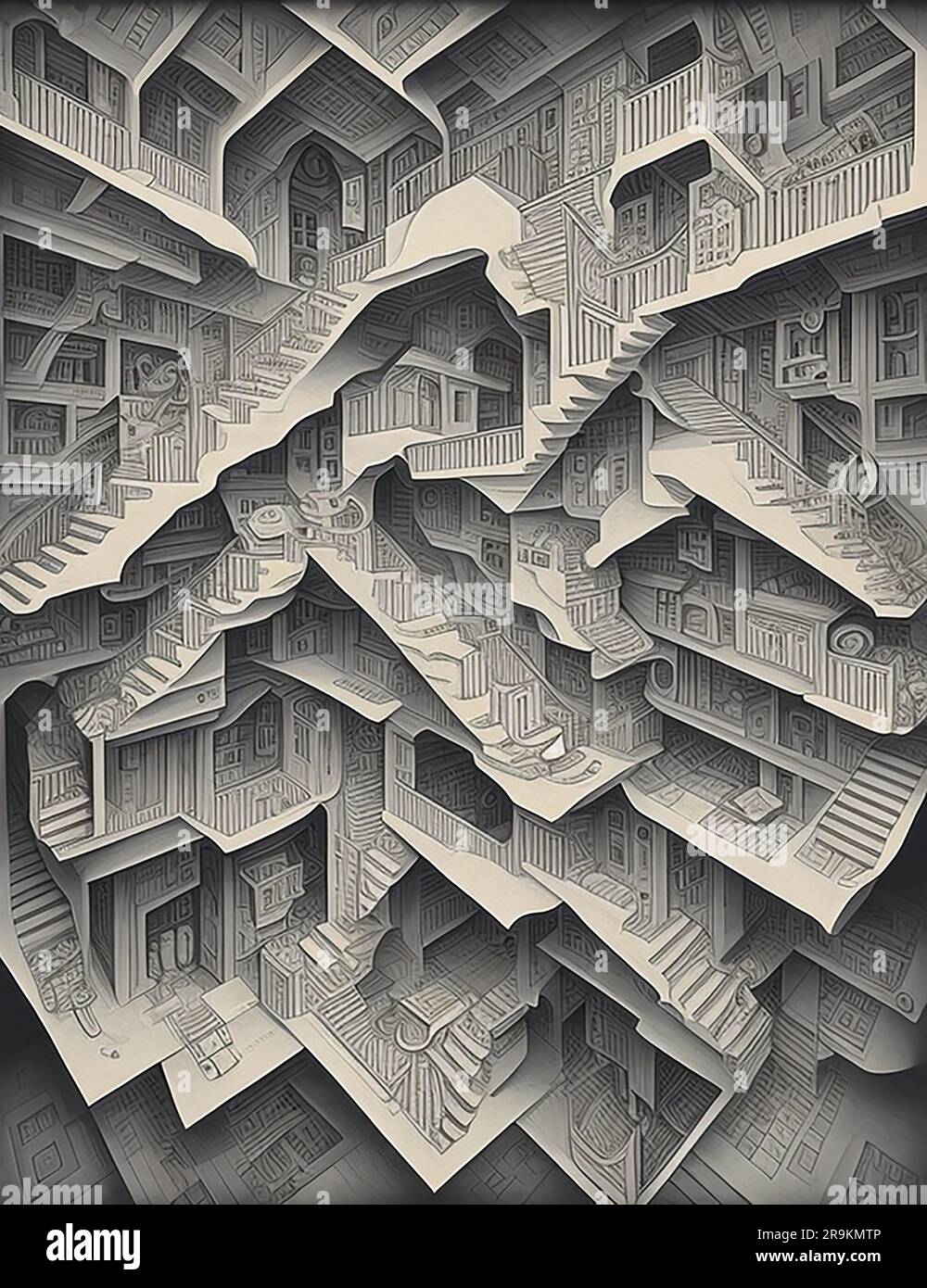 Optical Illusions Stairs Escher